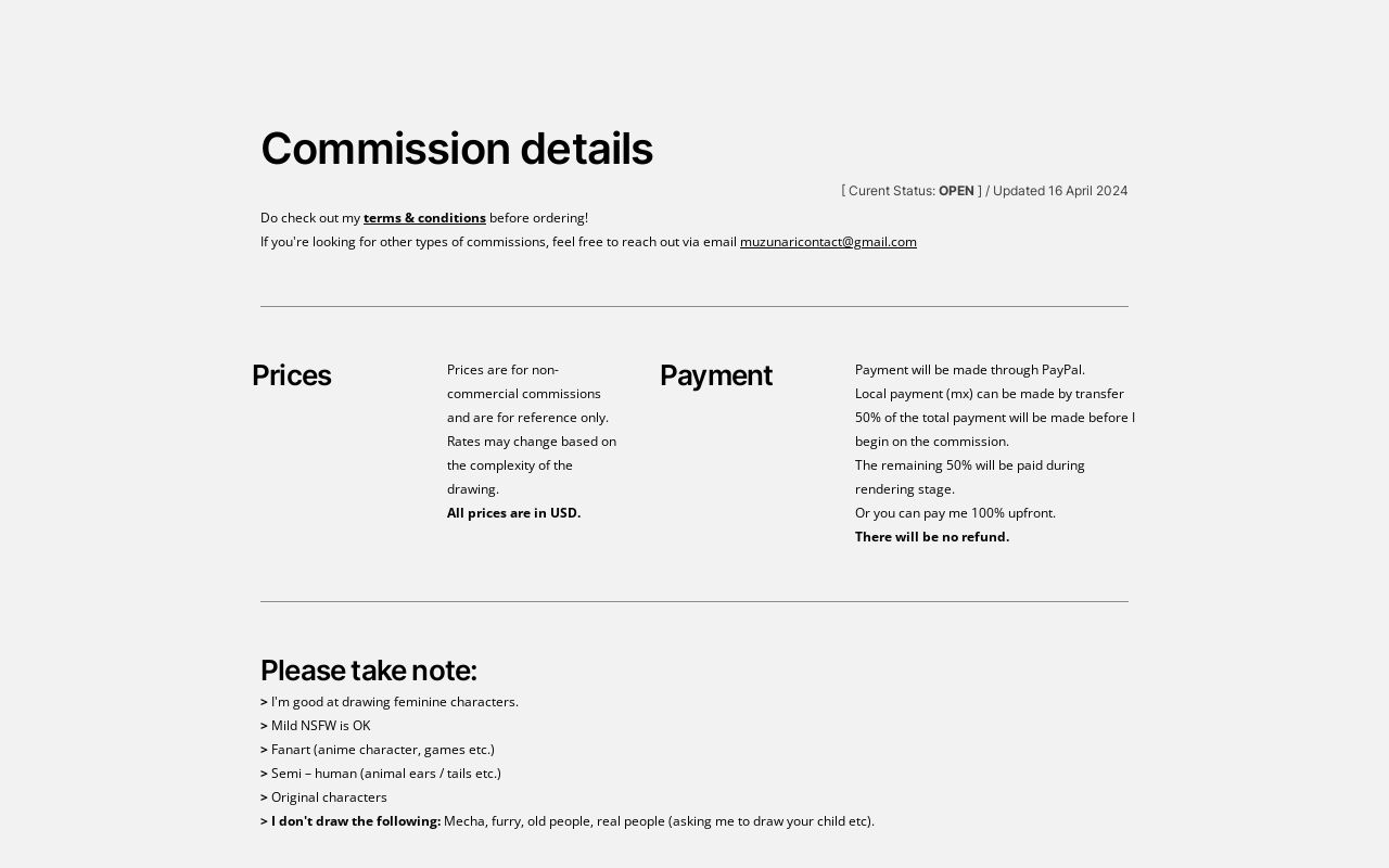 Commision rates (copy)